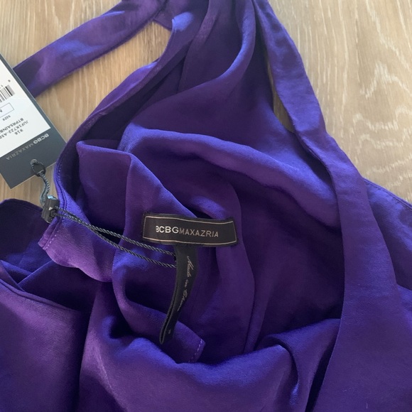 BCBG | Tops | Nwt Bcbg Royal Purple Satin Silky Camisole Tank | Poshmark